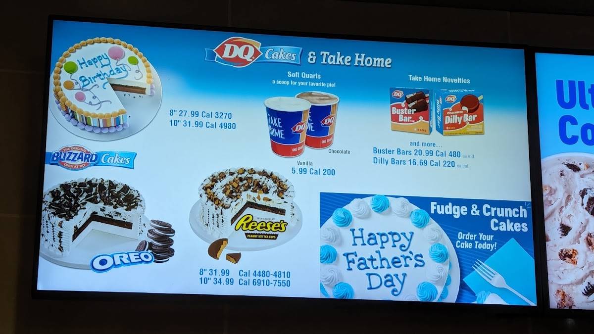 Menu at Dairy Queen fast food, Hutto, 250 Ed Schmidt Blvd