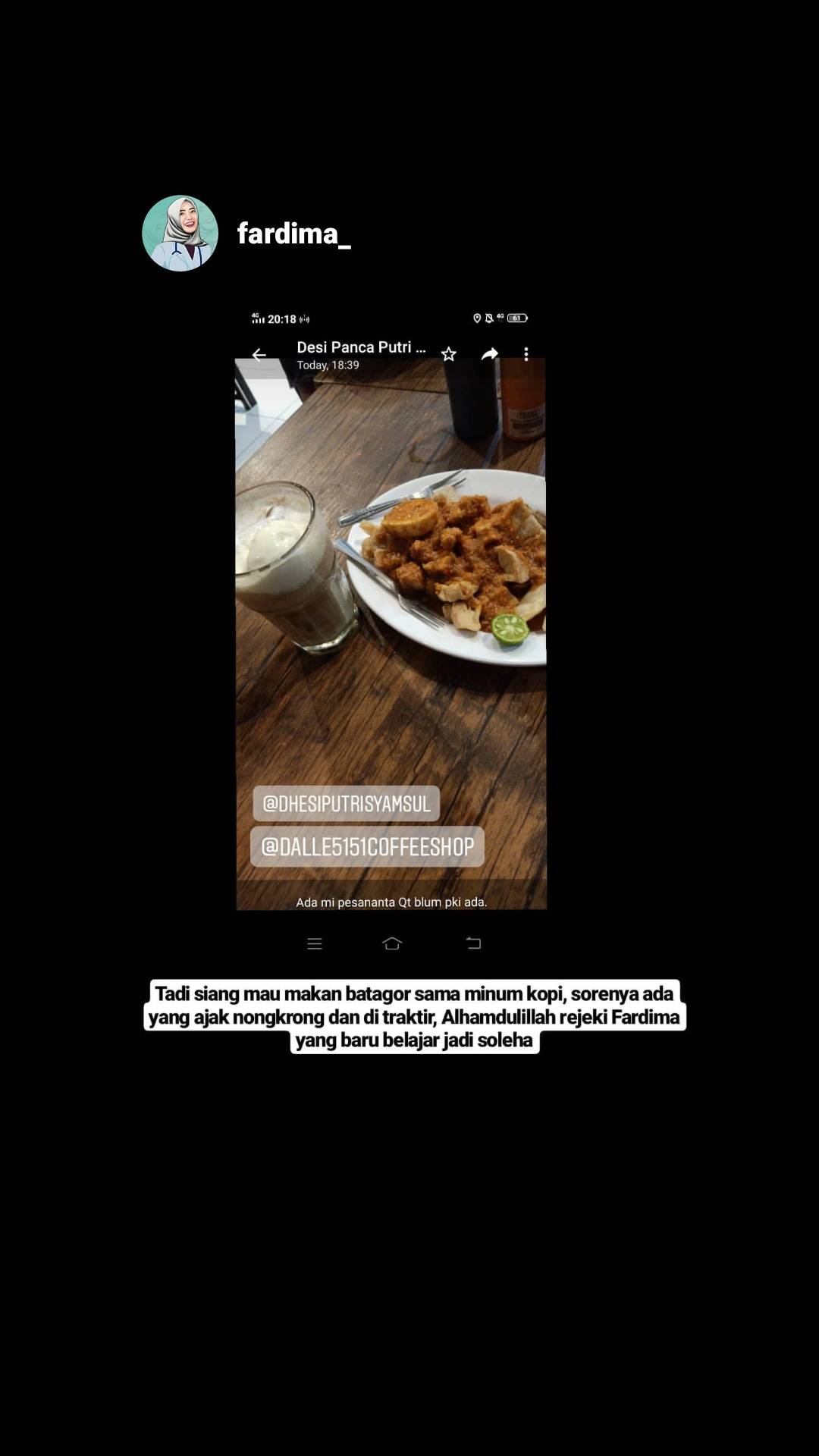Menu at Dalle 5151 Coffee Shop And Resto cafe, Makassar