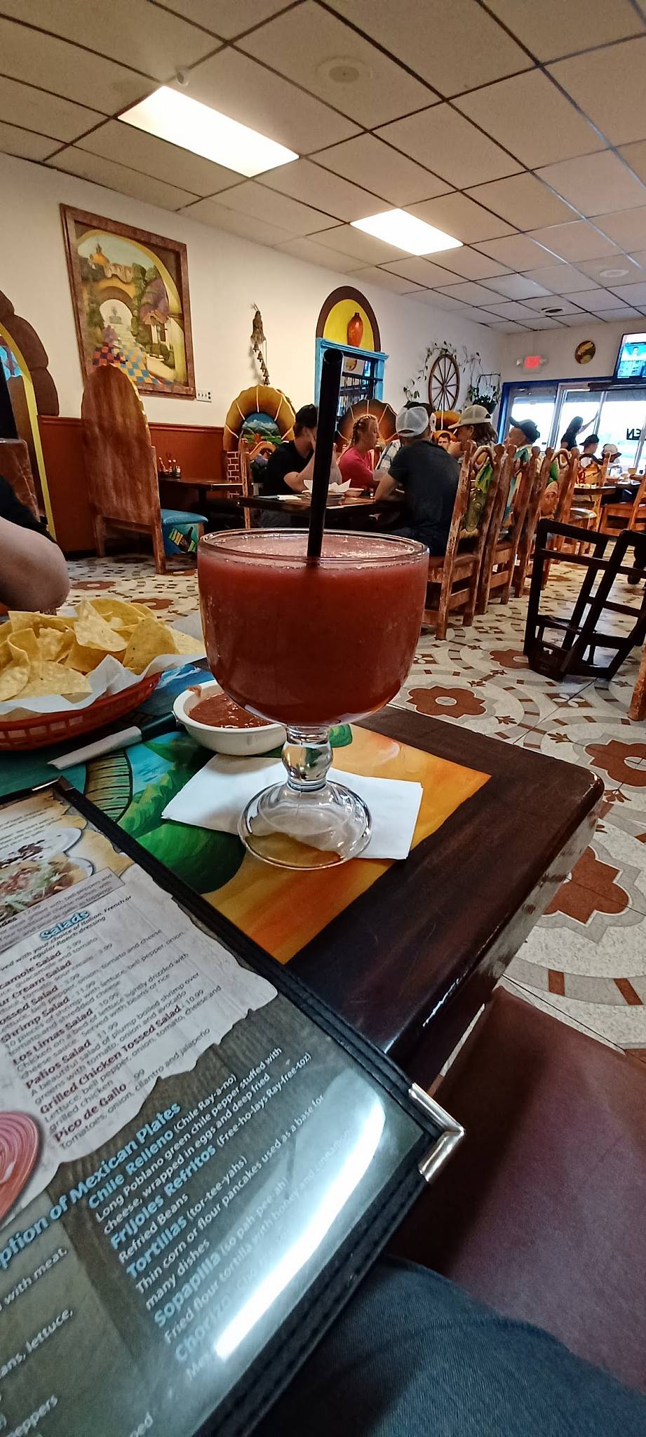 Menu at Los Patios Mexican Restaurant, Danville, 50 Old Farm Rd #190