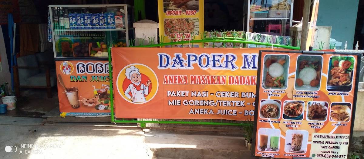Menu at Dapoer M'Ayu restaurant, Soreang