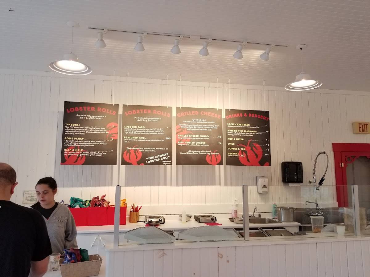 Menu at Dave's Lobster Cavendish restaurant, Cavendish, 8779 PE-6