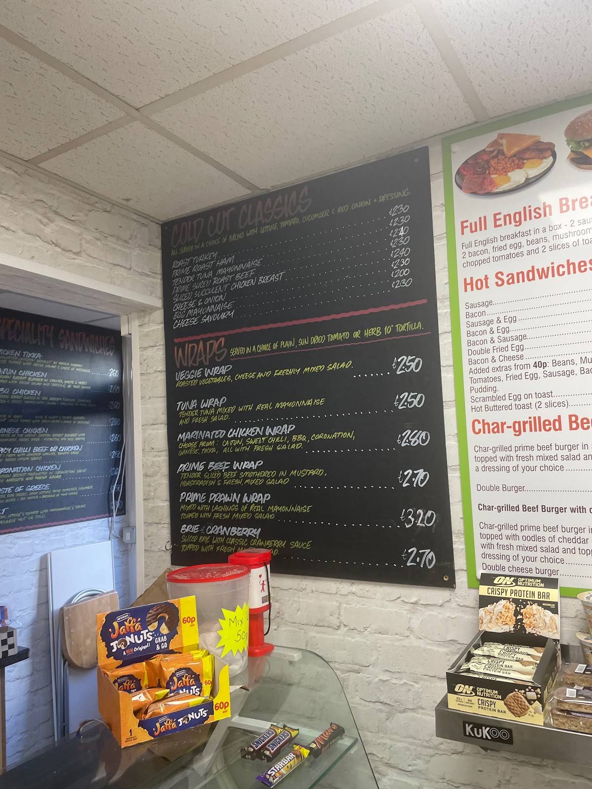 Menu at Deli 22 pub & bar, Newcastle upon Tyne, 95 Benfield Rd
