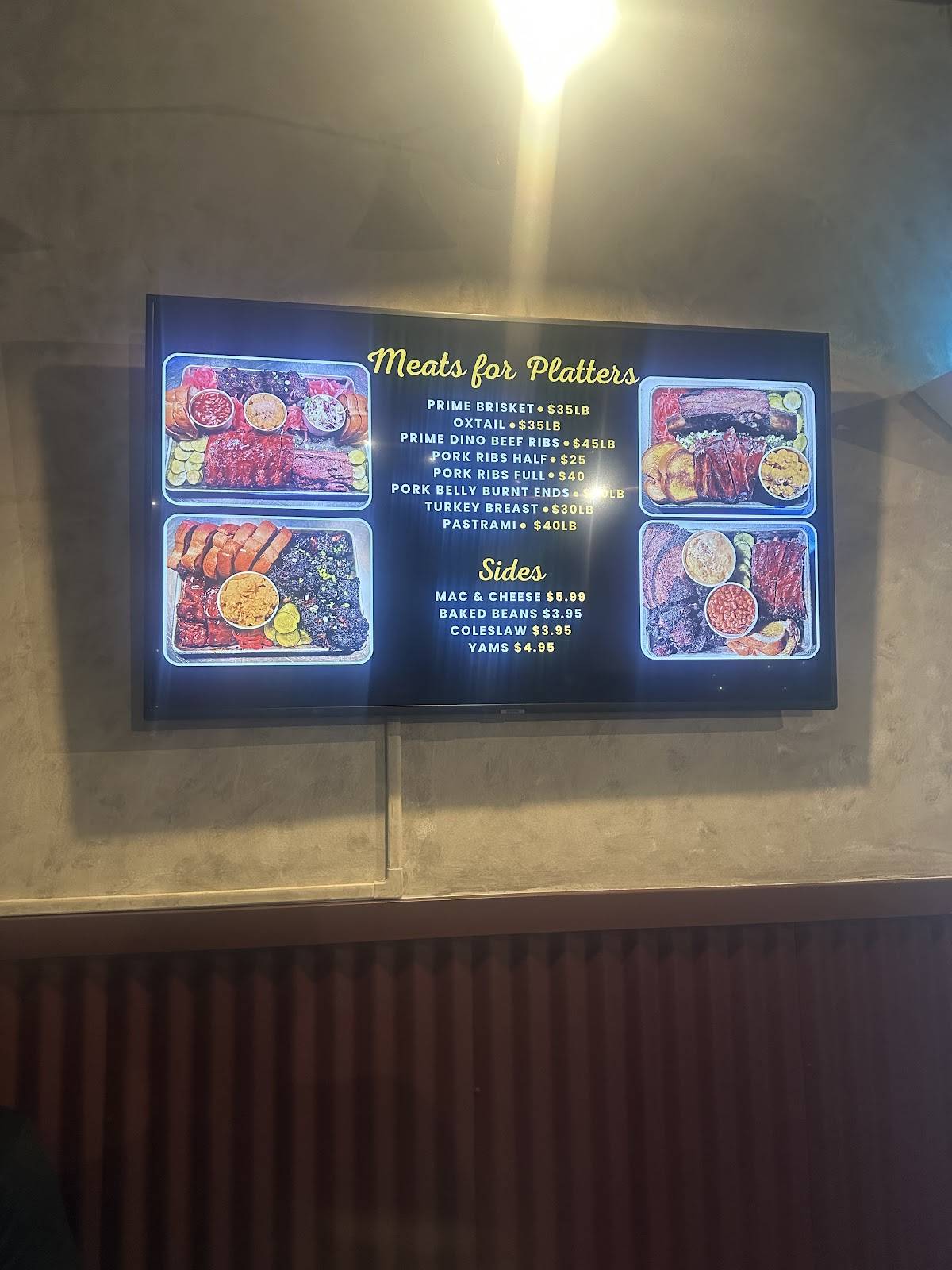 Menu at Destination Smokehouse Express BBQ, Hemet