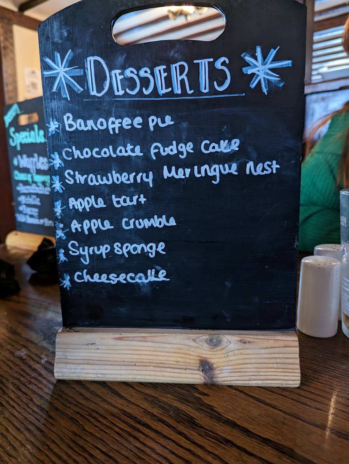 Menu at Dukes Head pub & bar, Shadoxhurst