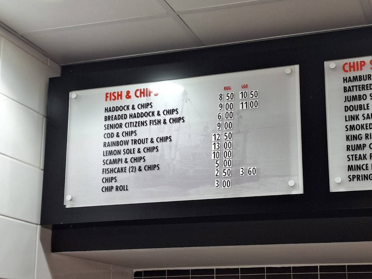 Menu at Cafe Central, Dunbar, 6 West Port