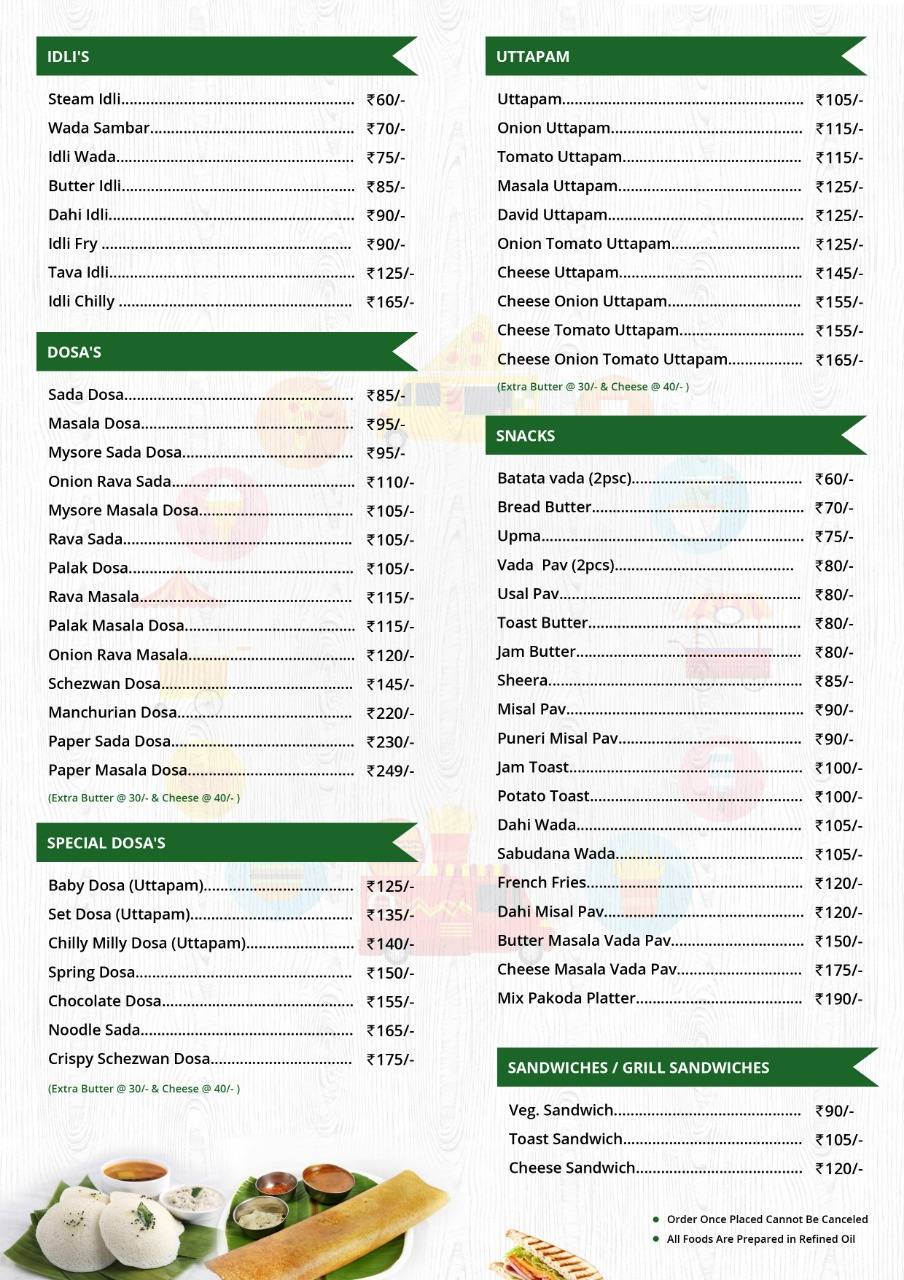Menu at Eat Street, Mumbai, 5RRR+MQX