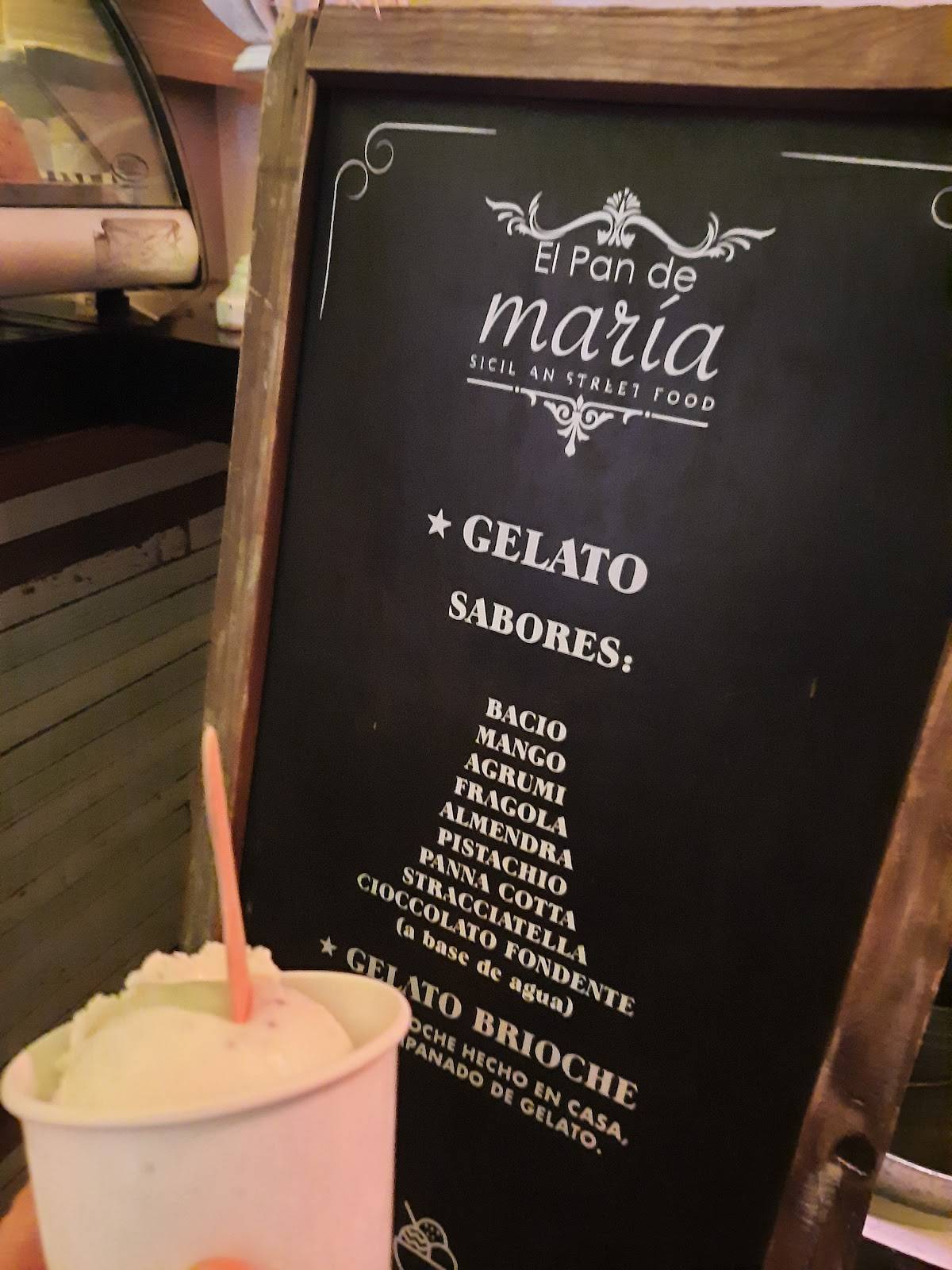 Carta del restaurante El pan del Maria, Ciudad López Mateos