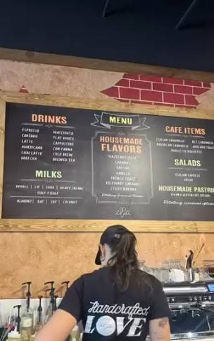 Menu at Ella Cafe, Coral Springs