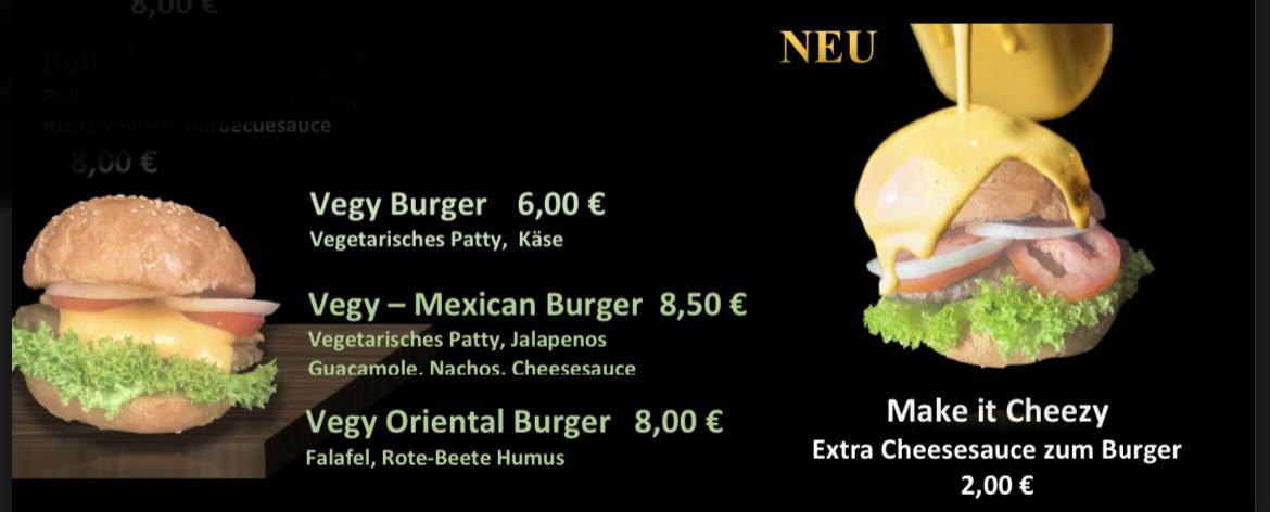 Speisekarte von Euro Grill 1 Burger/Döner/Pizza und mehr, Wernigerode
