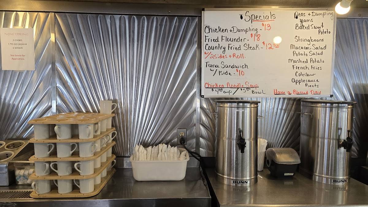 Menu at Exmore Diner restaurant, Exmore, Main St