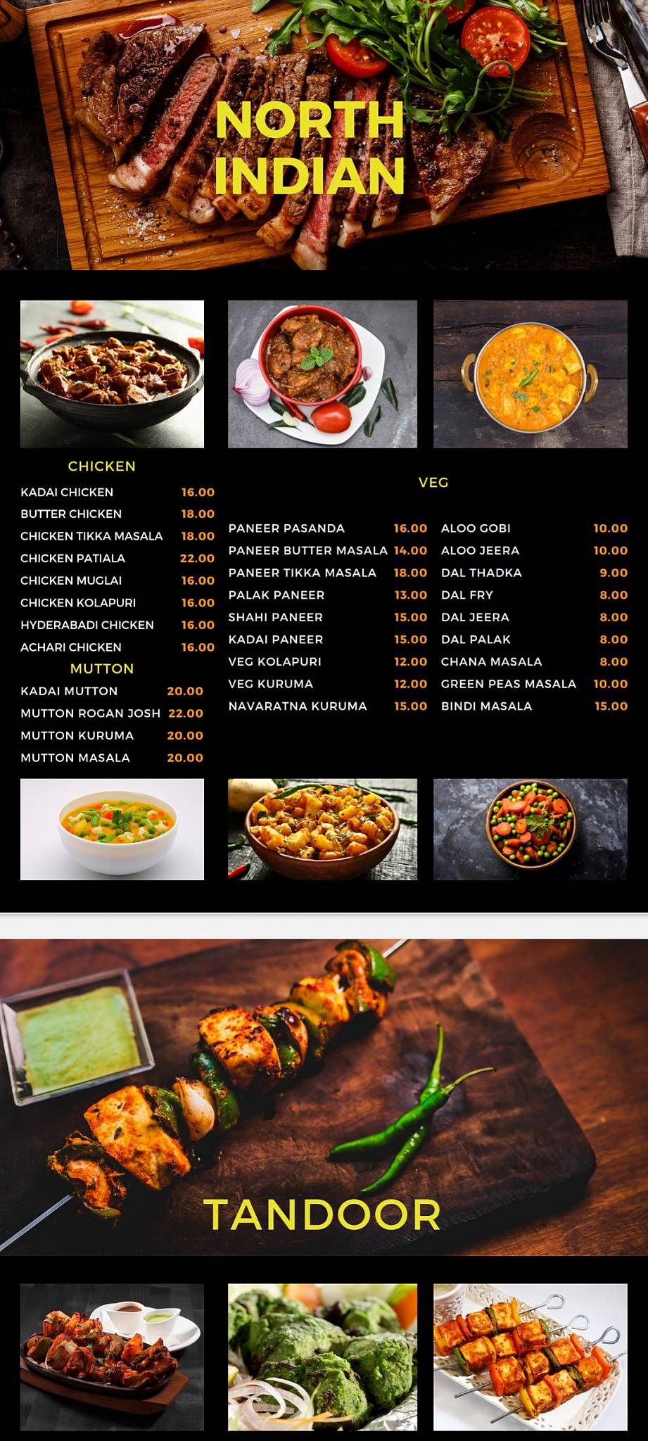 Menu at FOODIES CAFE AND RESTO, Dubai