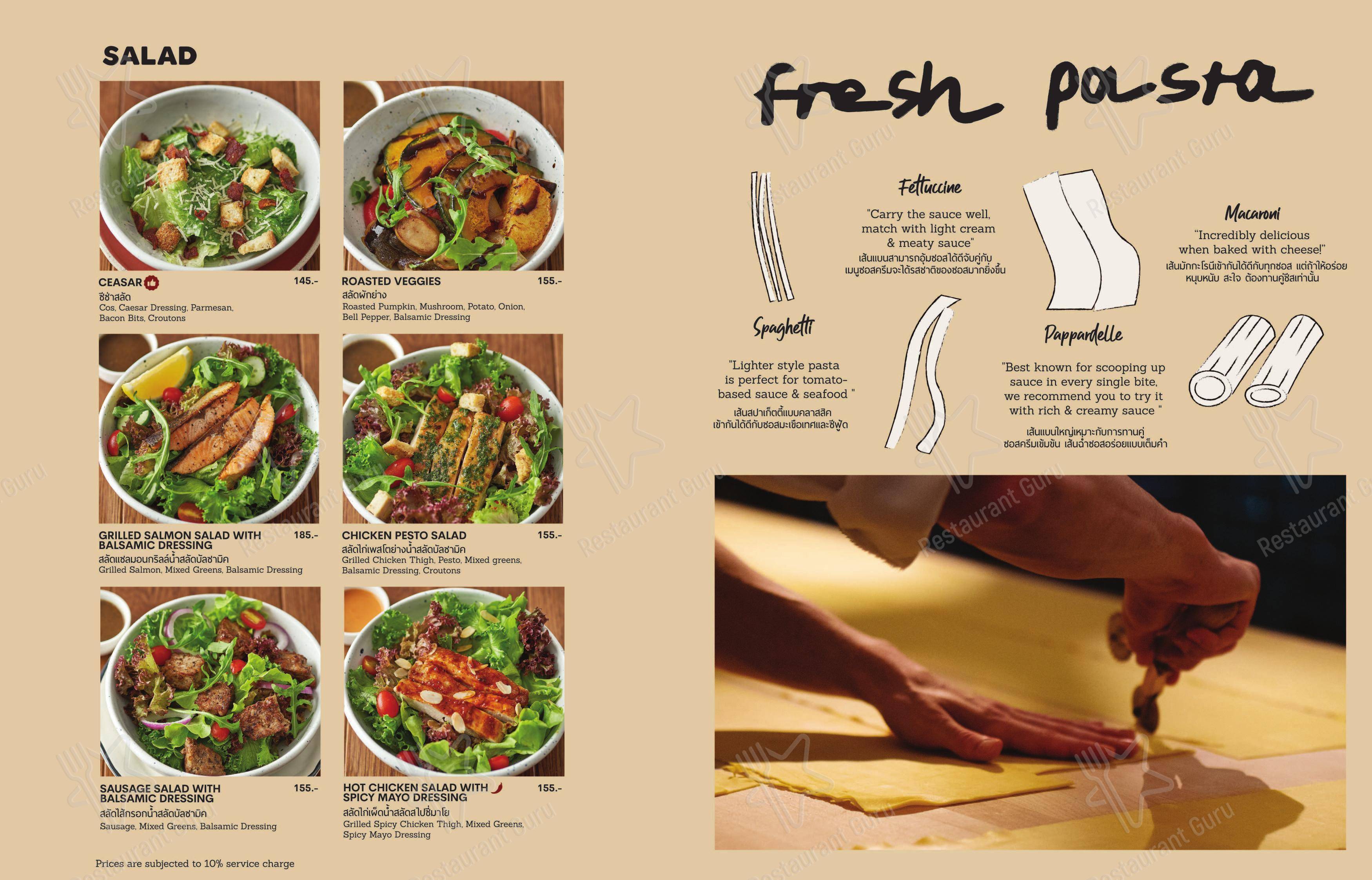 Menu at Fam Time Steak and Pasta restaurant, Bangkok, 25 5 Soi Sukhumvit 16