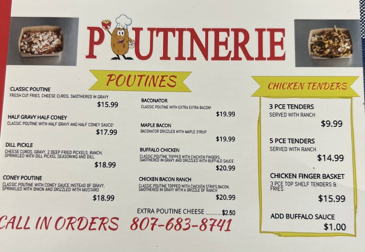 Menu at Hodder Greeks fast food, Thunder Bay, 445 Hodder Ave