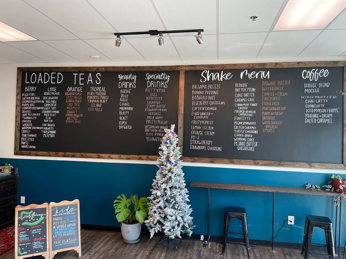 Menu at Fuel House Nutrition restaurant, Huntsville