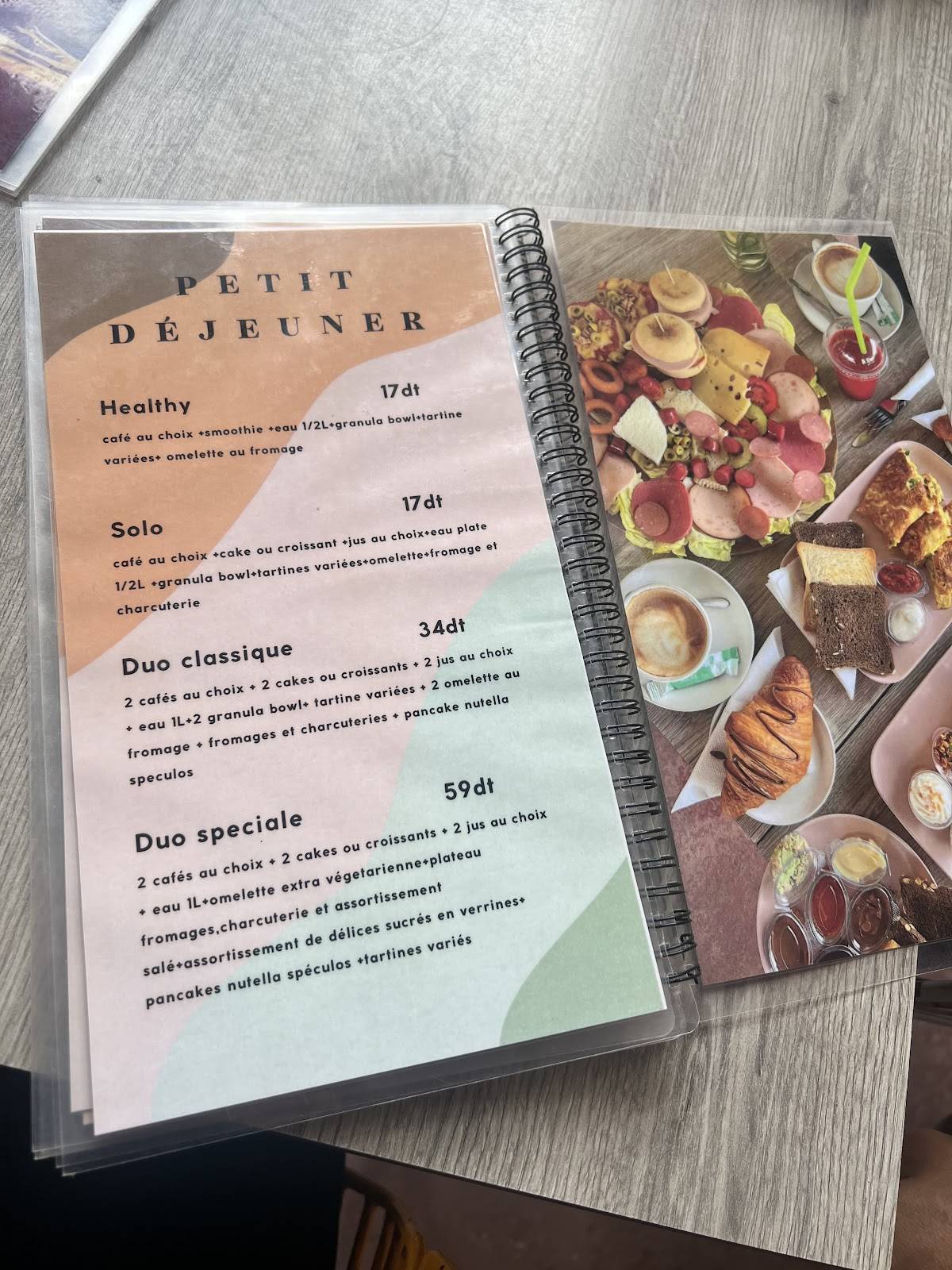 Speisekarte von Fugazi coffee&snack cafe, Mégrine