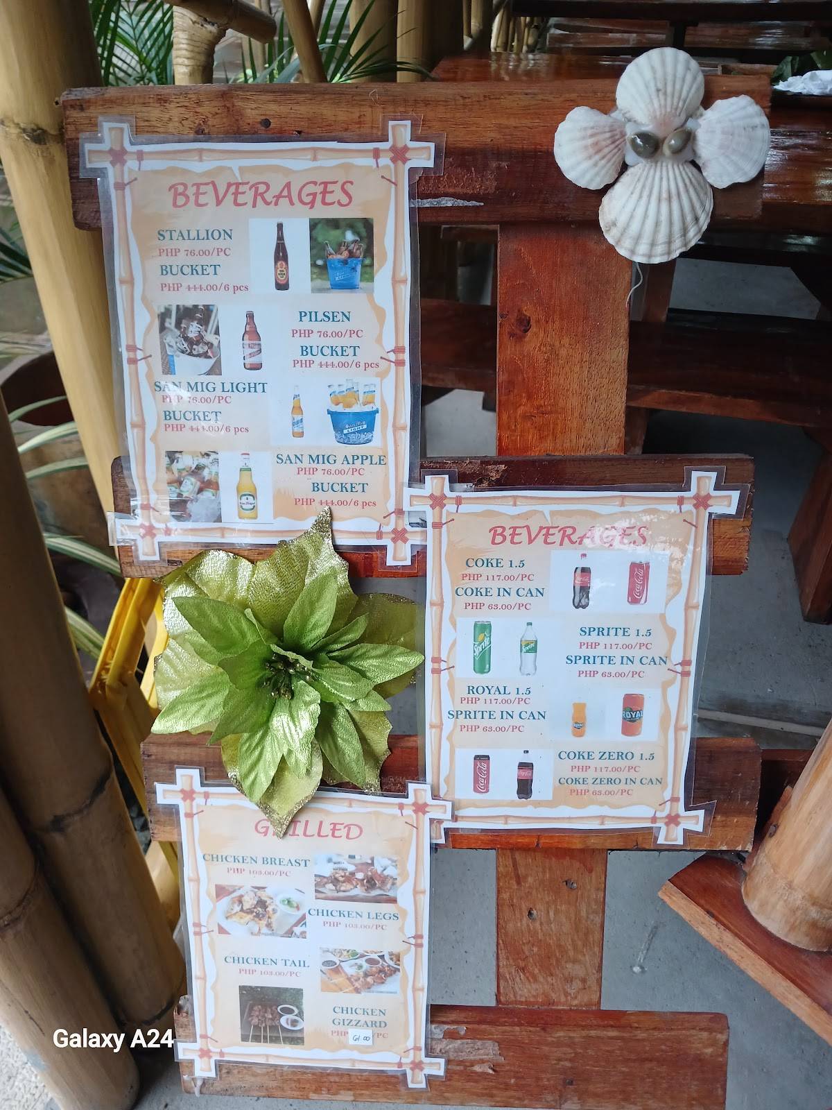 Menu at Funnside Ningnangan - Silang restaurant, Silang