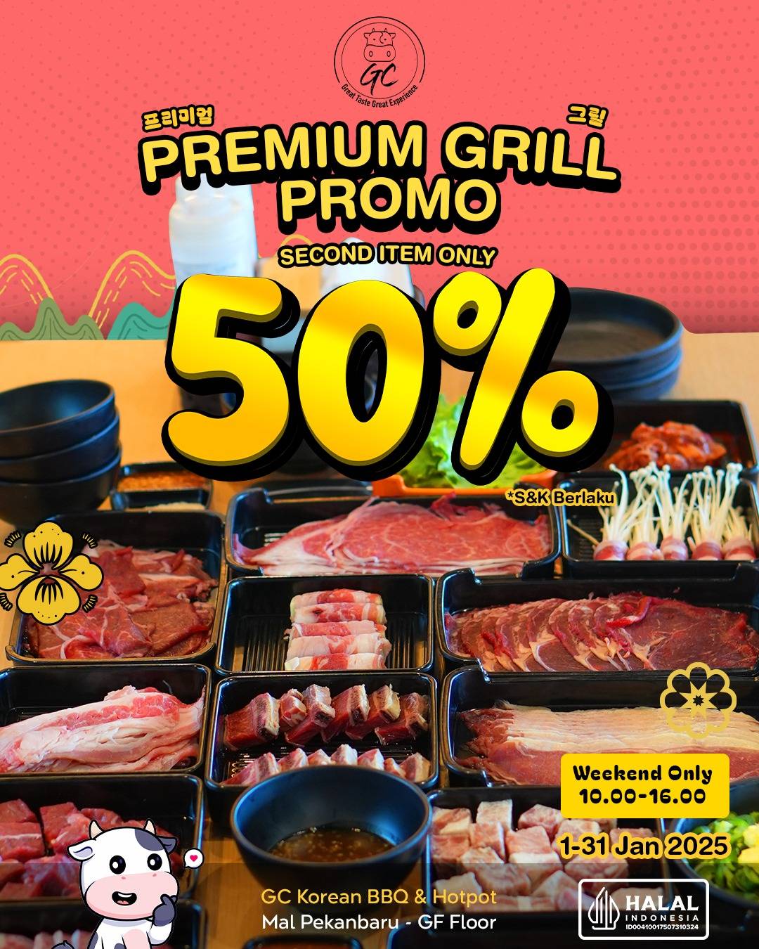 Menu at GC Korean BBQ & Hotpot - Mal Pekanbaru, Pekanbaru