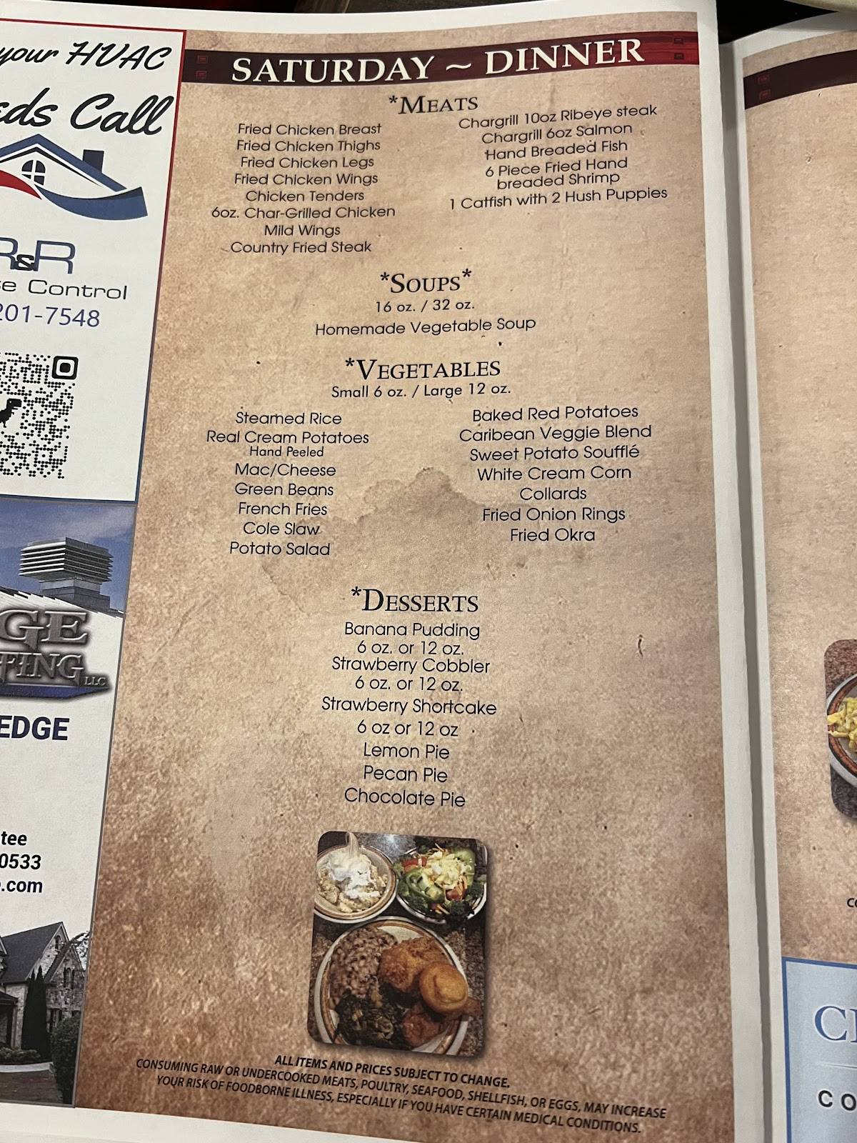 Menu at Longstreet Cafe Riverside Terrace, Gainesville, Riverside Terrace