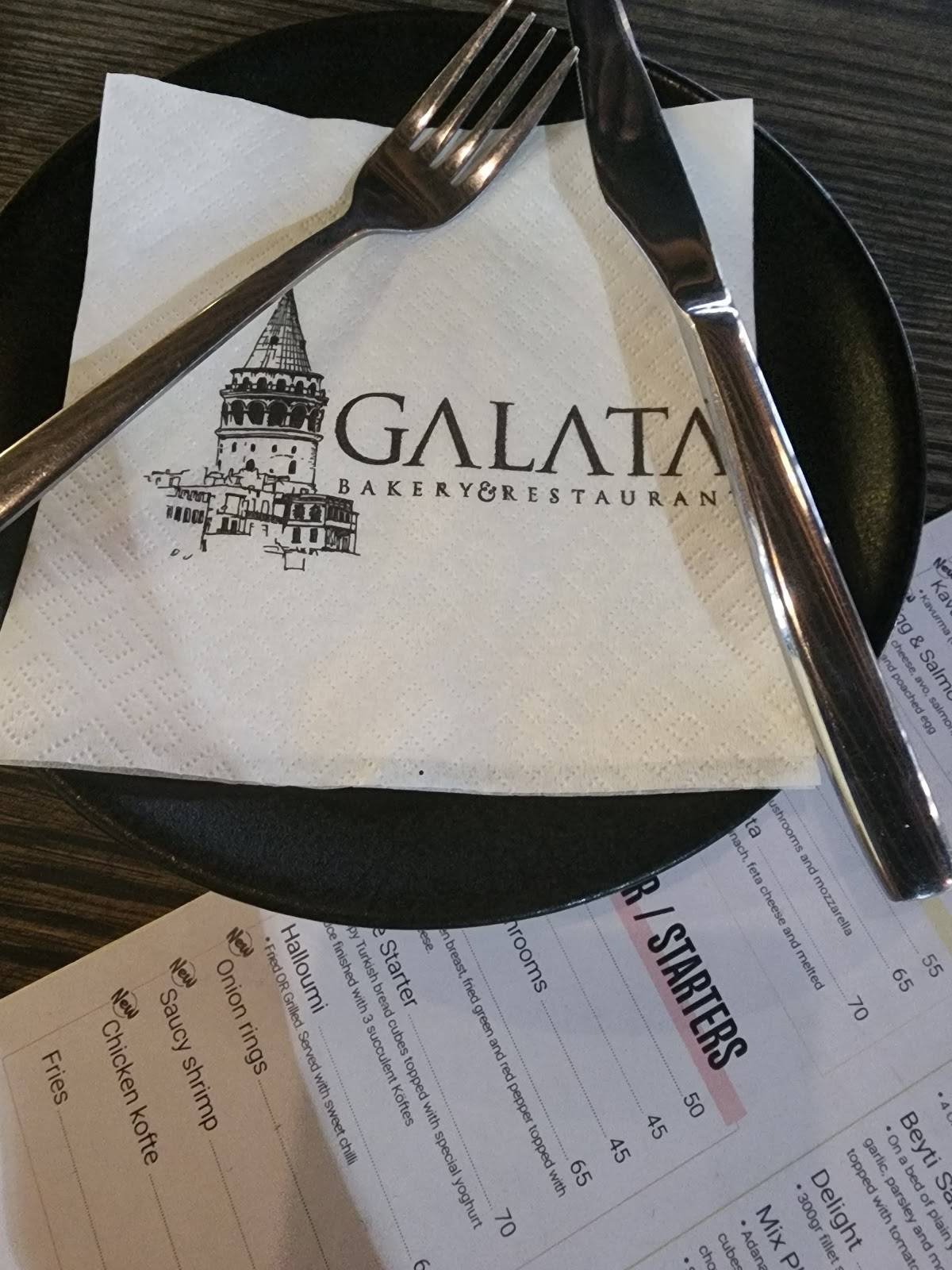 Menu at Galata Cafe & Resturant, Boksburg