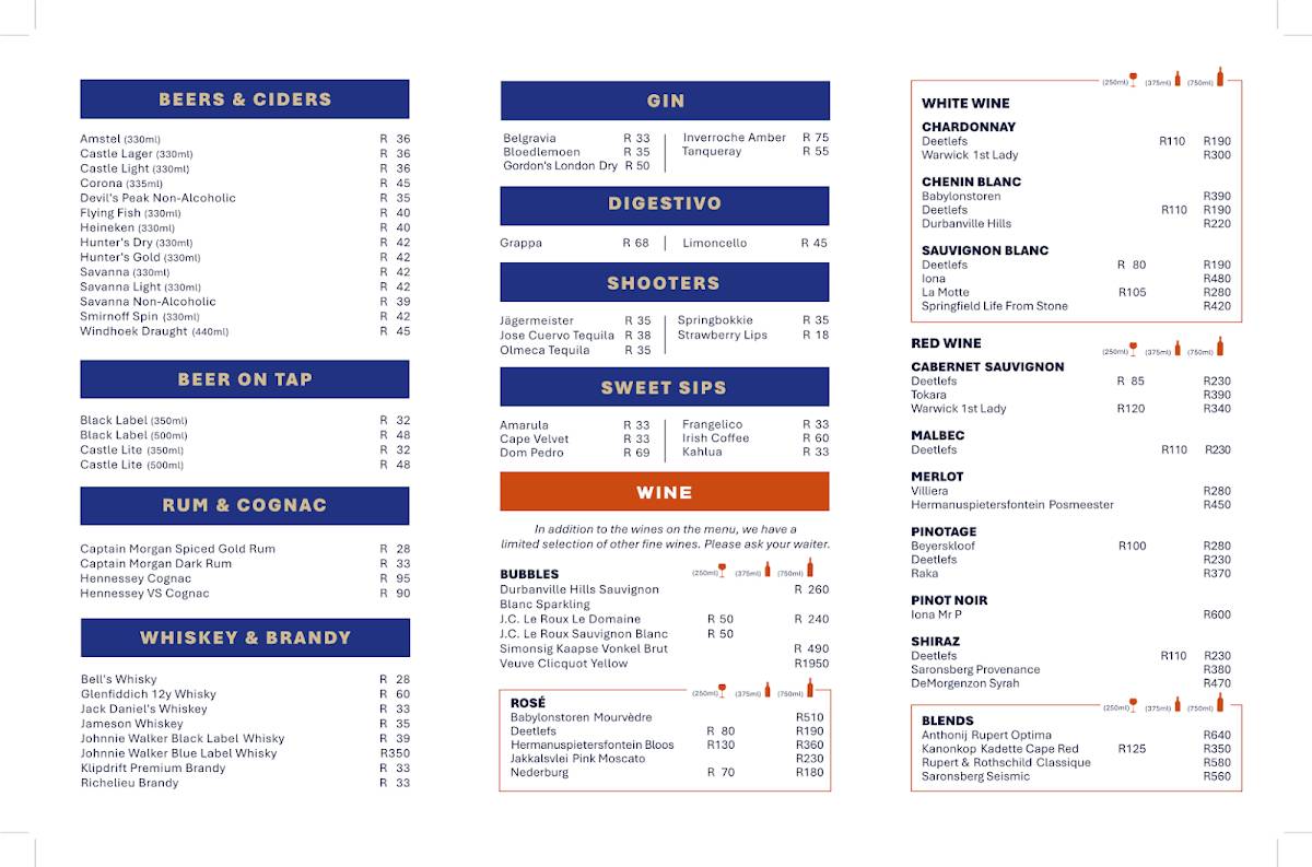 Menu at Geek House Eatery - Exceptional Bakery & Restaurant, Pretoria
