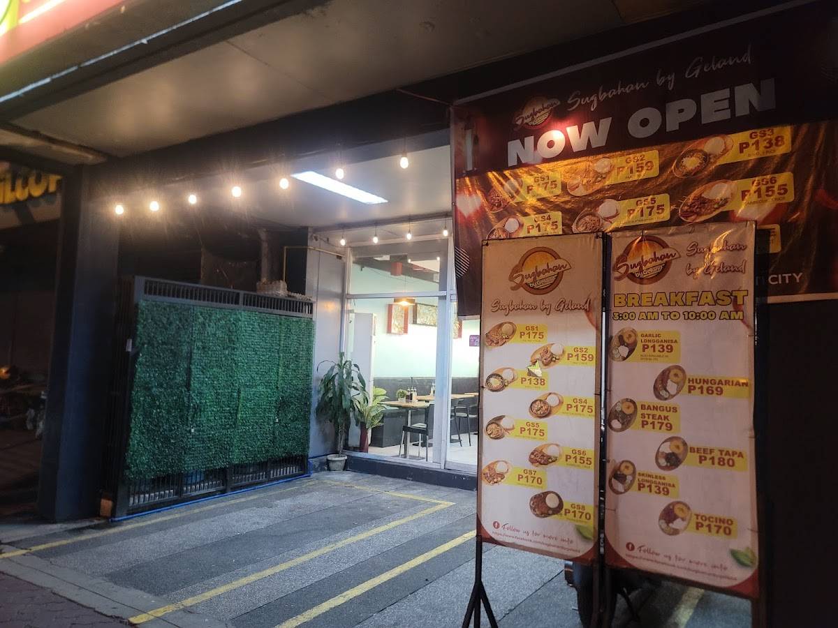 Menu at Geland Sugbahan Makati restaurant, Makati