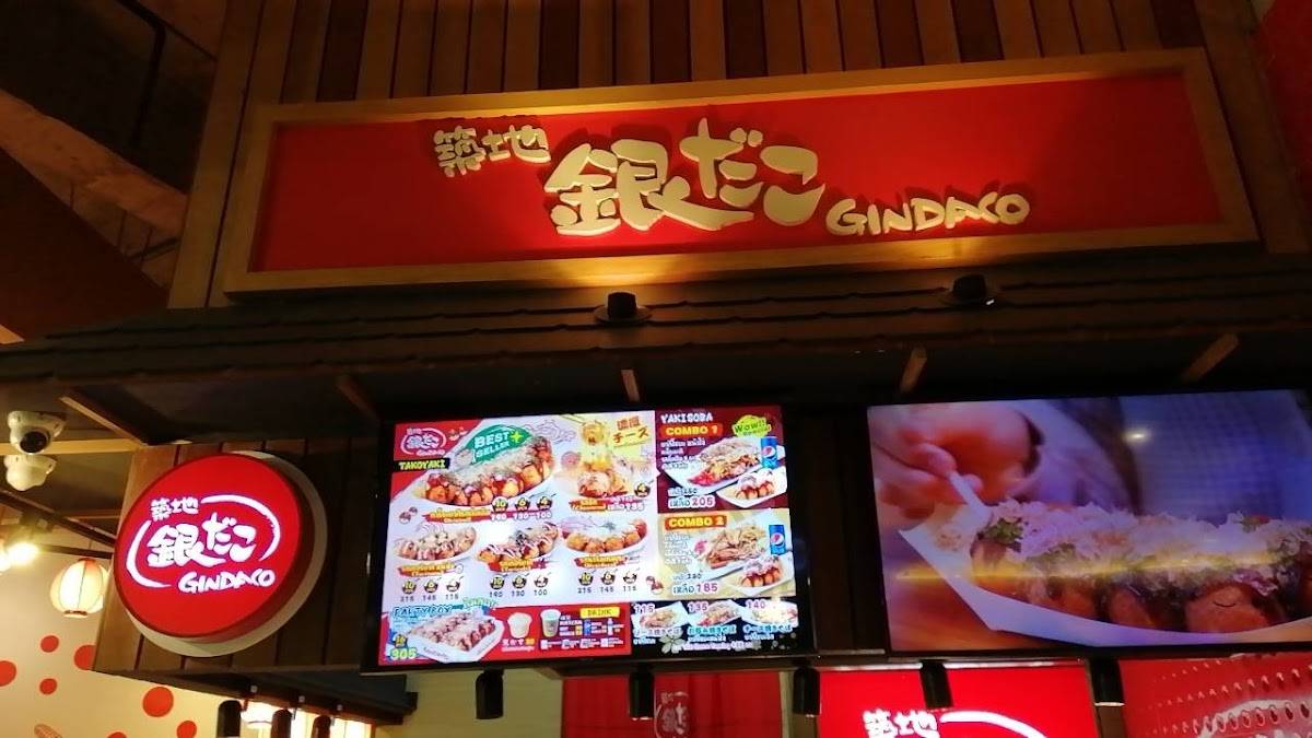 Carta del restaurante Gindaco Esplanade Ratchada, Bangkok, 81 ...