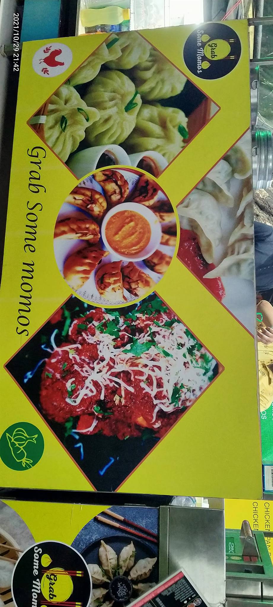 Menu at Grab Some Momos, Mumbai, D'souza Market