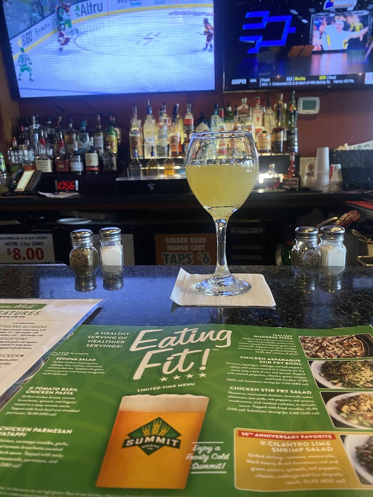 Menu at Green Mill Restaurant & Bar, Shoreview