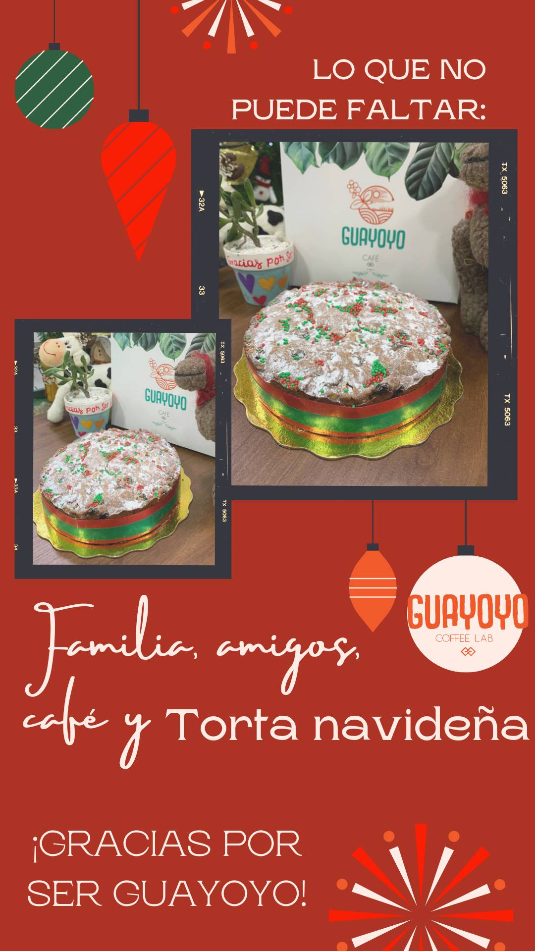 Carta de cafetería Guayoyo Coffee Lab, Villavicencio