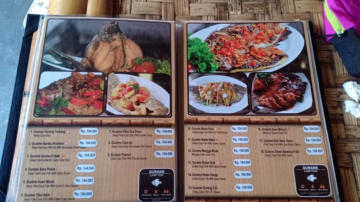 Menu at Gubug Makan Mang Engking The Breeze BSD City restaurant ...