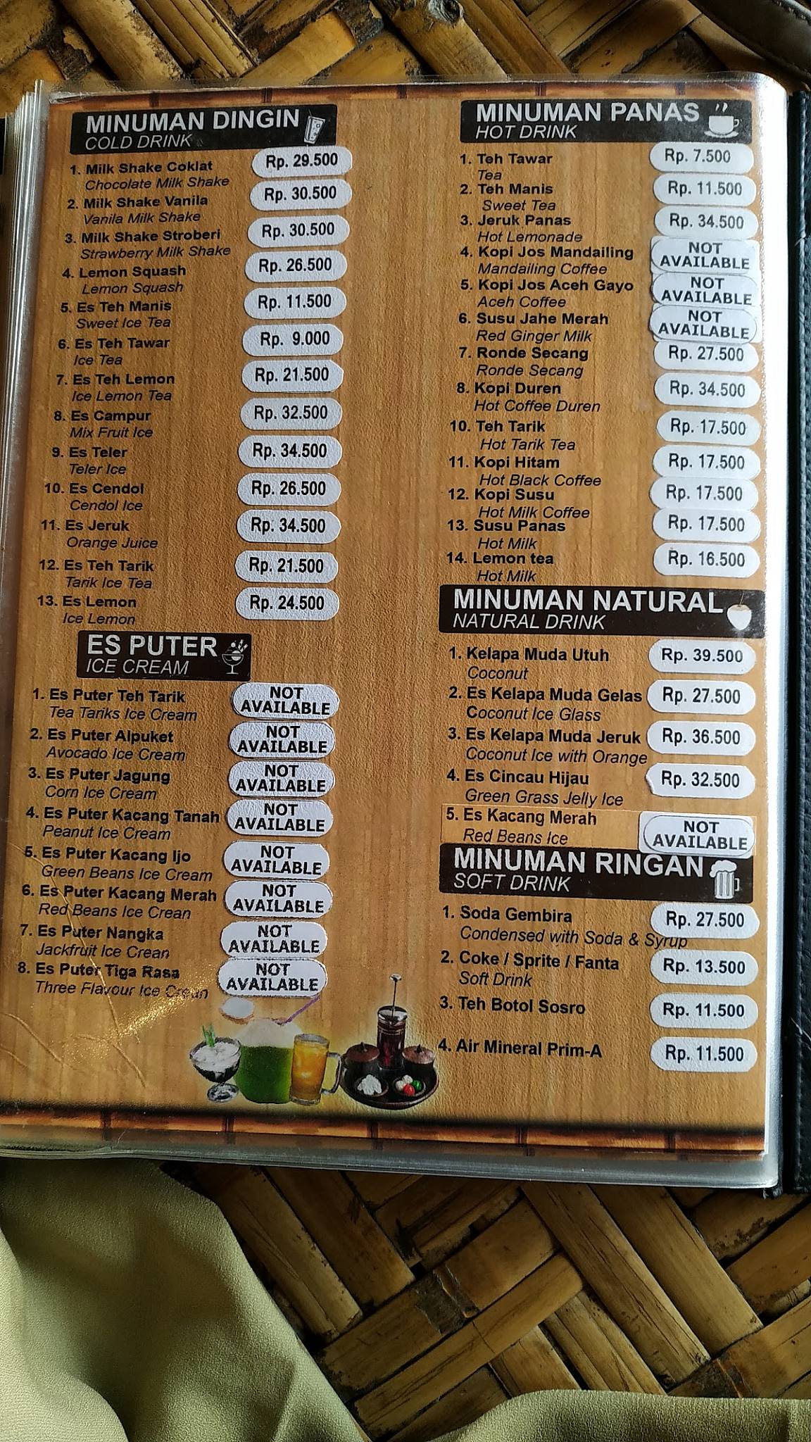 Menu at Gubug Makan Mang Engking The Breeze BSD City restaurant ...