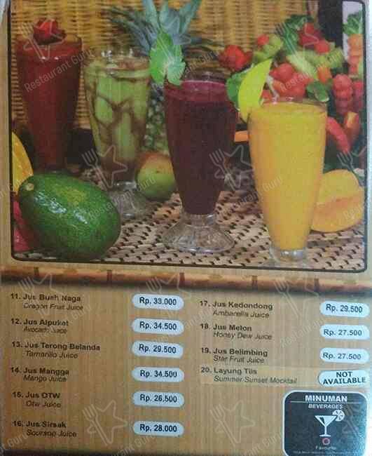 Menu at Gubug Makan Mang Engking The Breeze BSD City restaurant ...