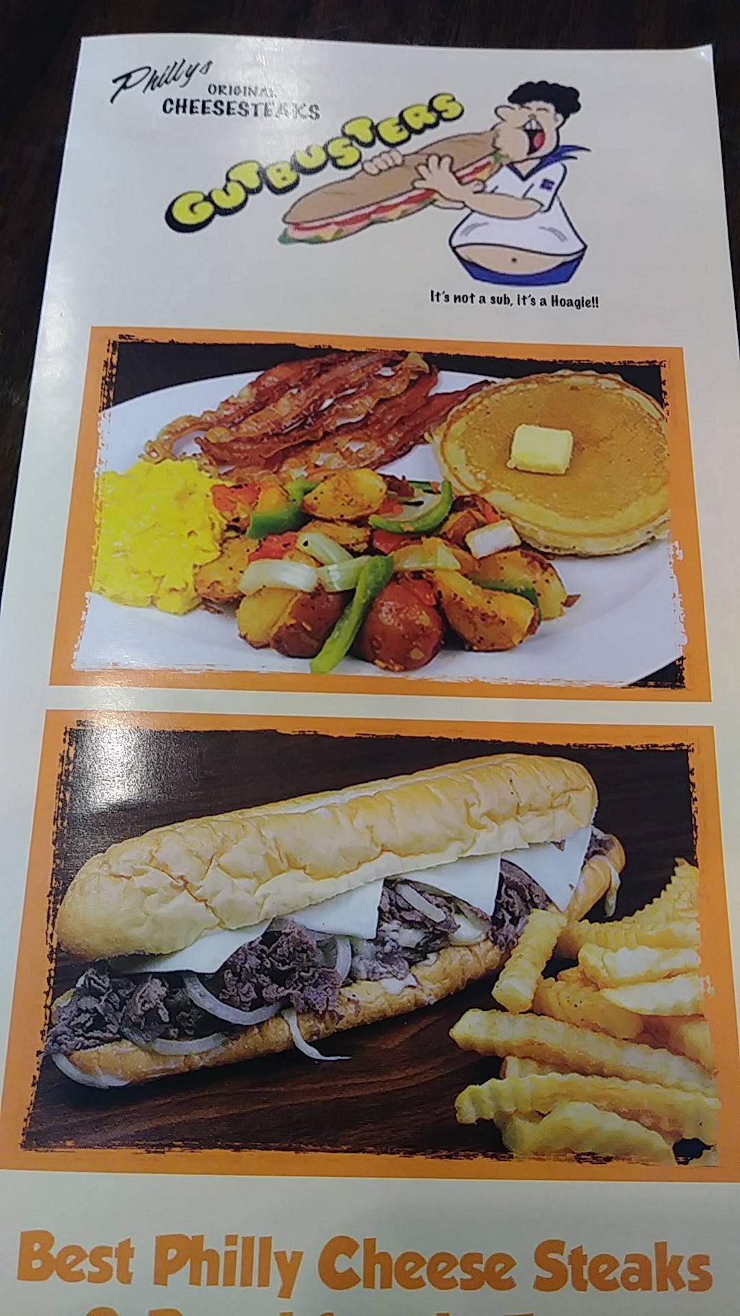 Menu at Gutbusters - Atlanta restaurant, Atlanta, Cascade Rd