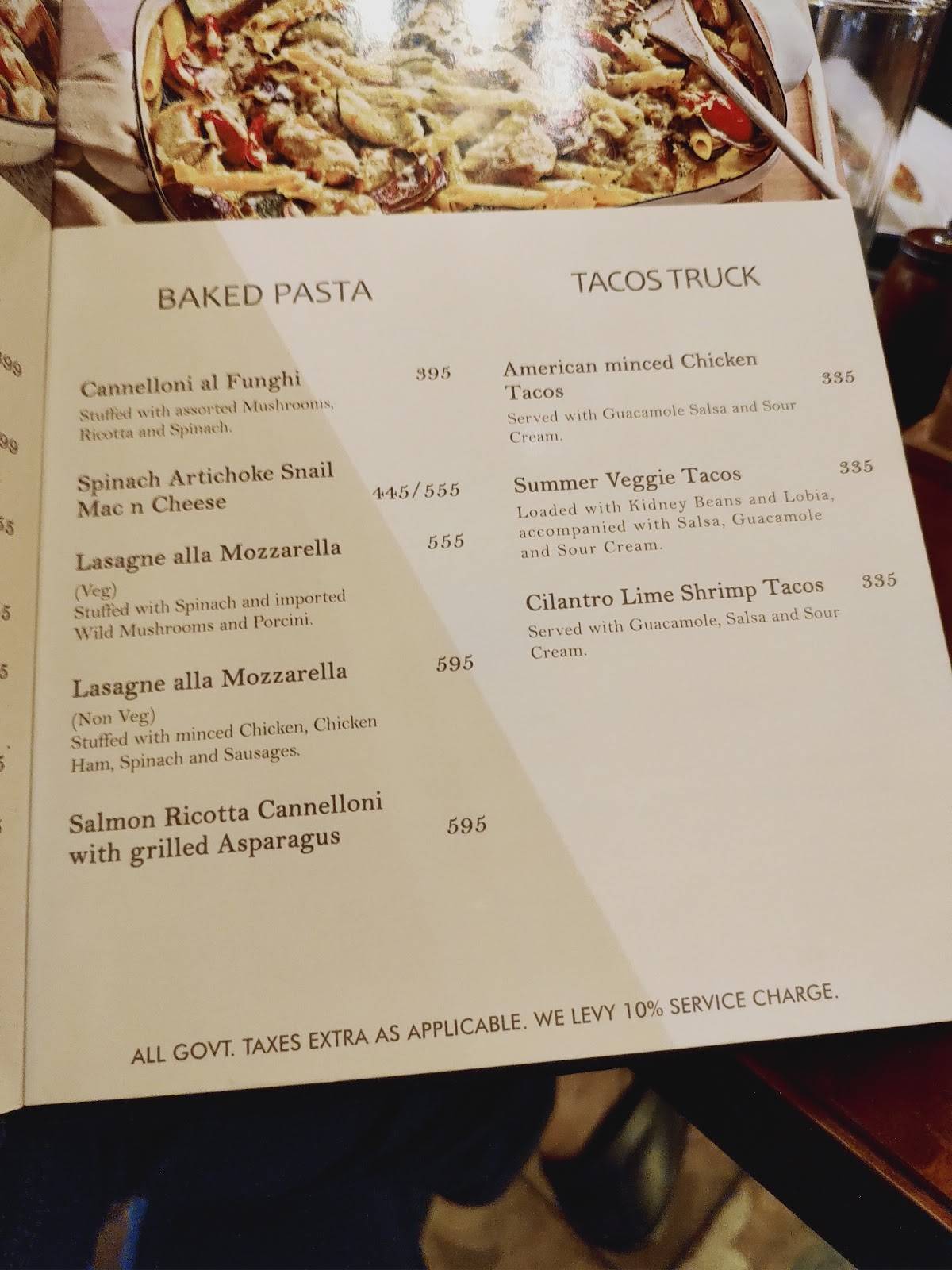 Menu at Typically Indian Bar & Grill, Guwahati