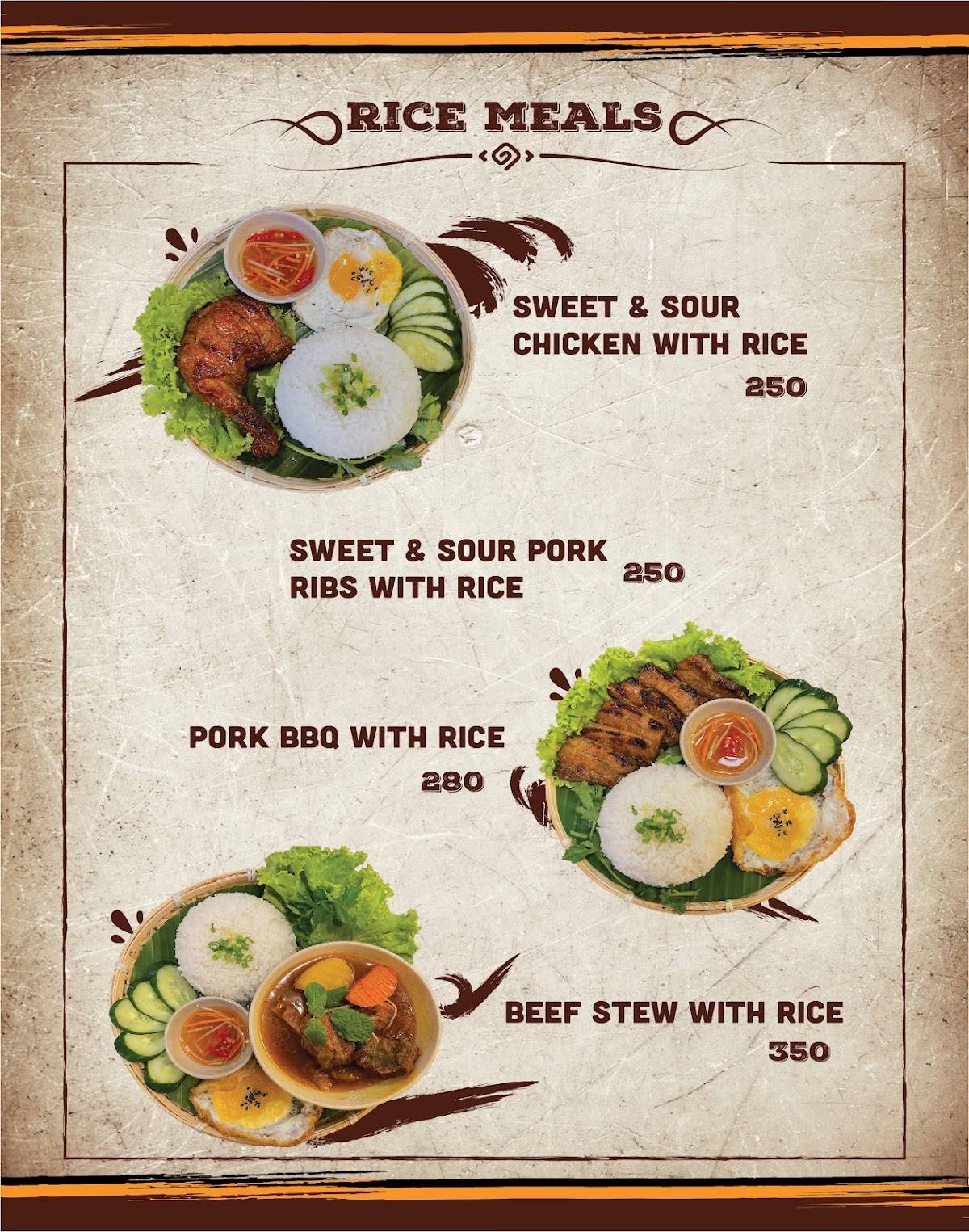 Menu at Ha Noi Pho - Vietnamese Cuisine restaurant, Makati
