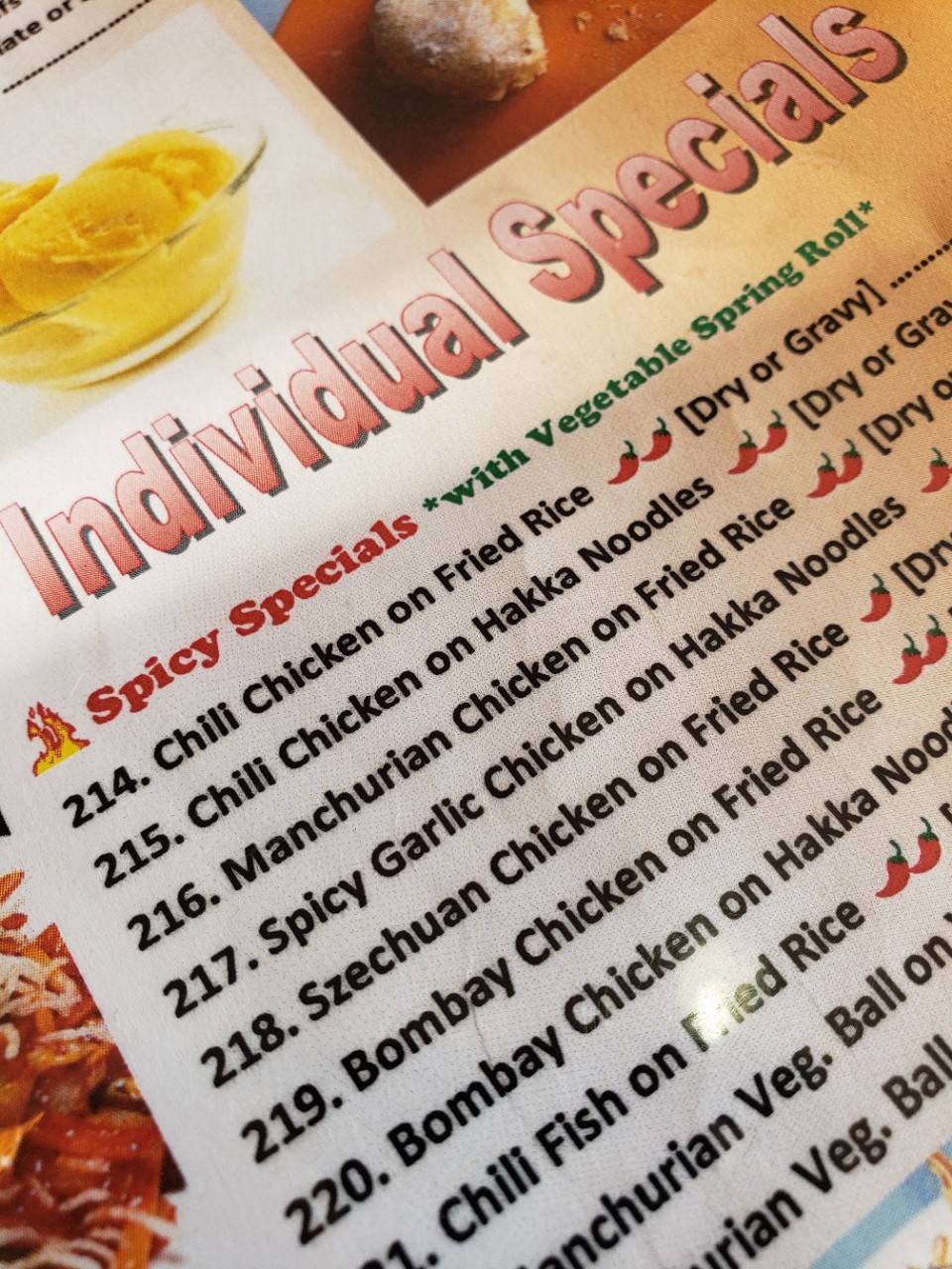 Menu at Hakka No. 1 Cuisine restaurant, Toronto, Keele St