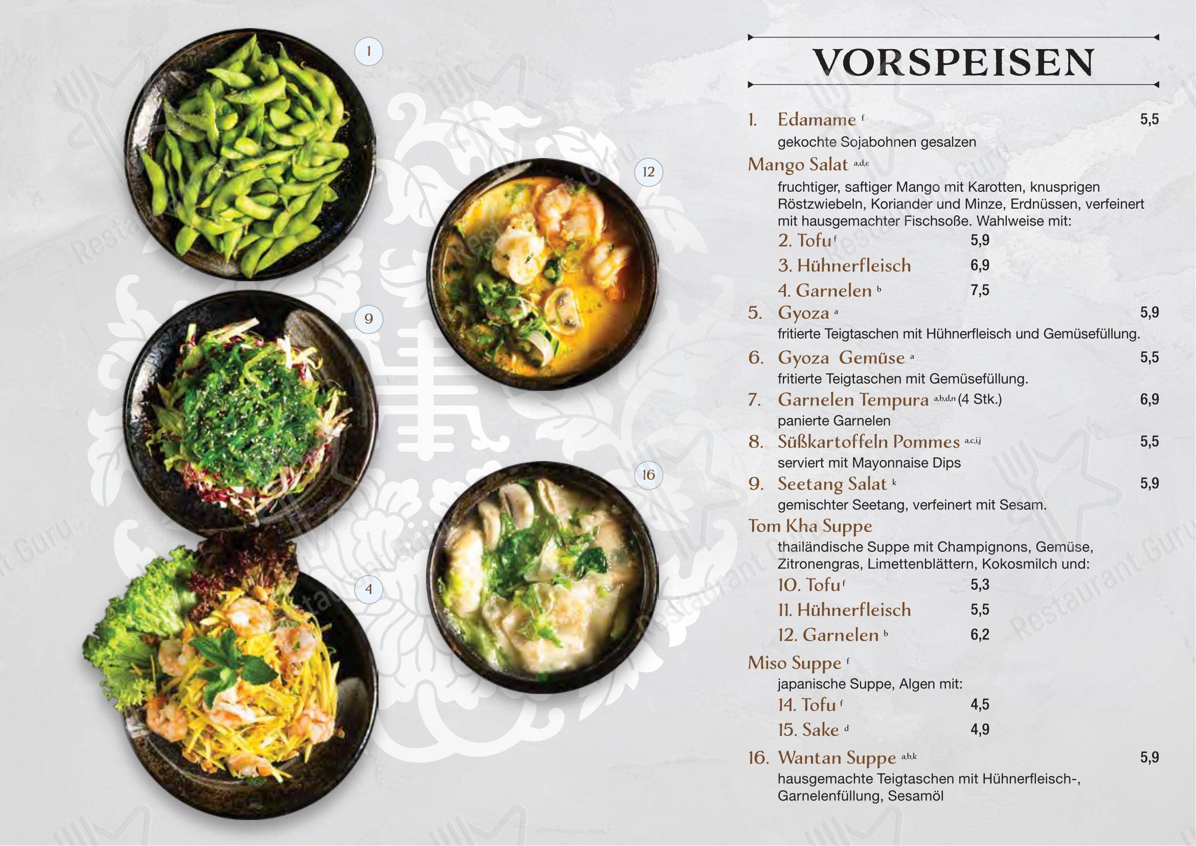 Speisekarte von Han Vi Restaurant, Aichach