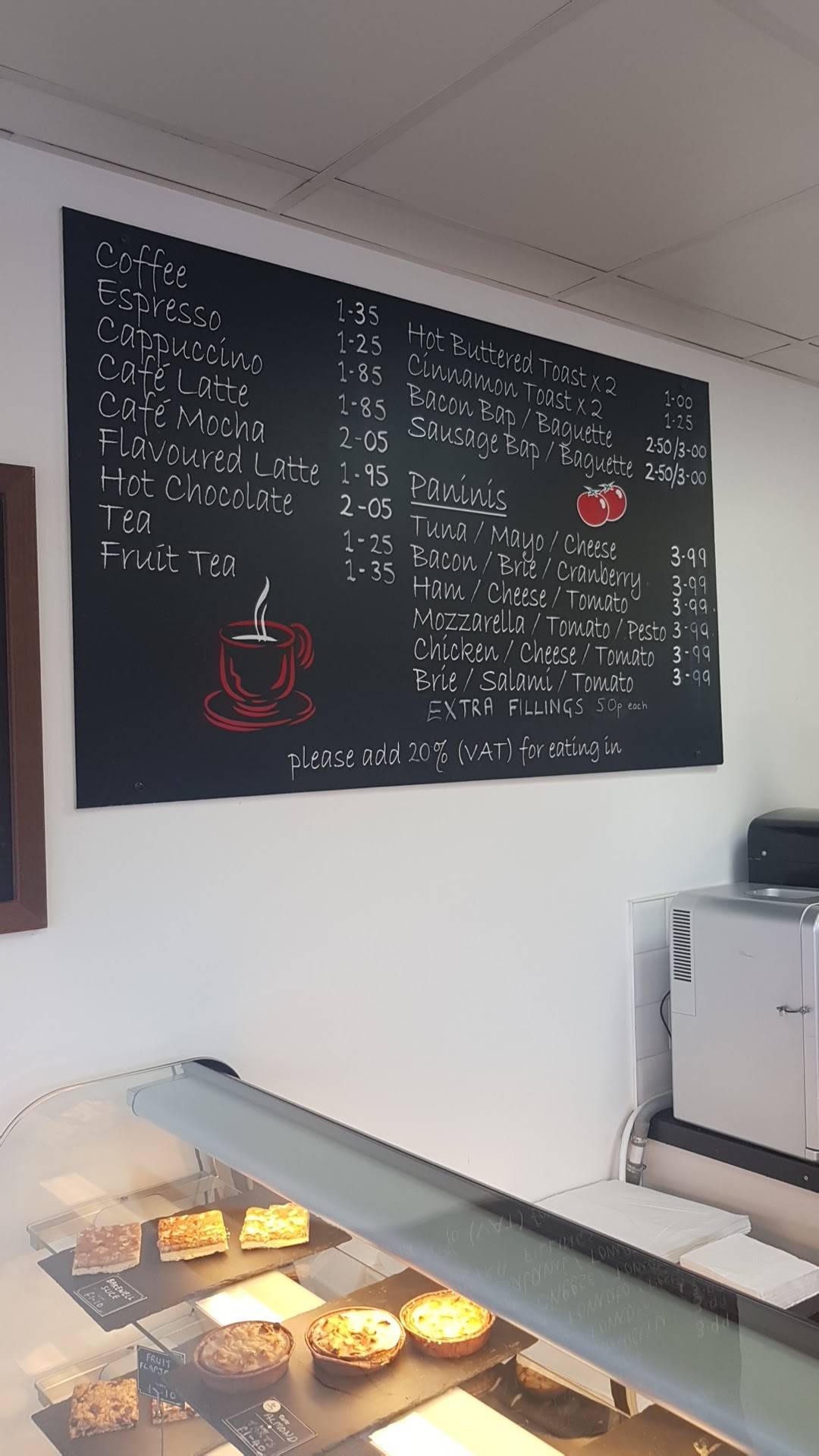 Menu at Happy Toast Bakery, Southampton