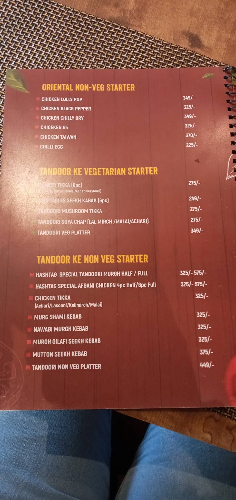 Menu at Hashtag MultiCuisine Restaurant & Garden, Varanasi