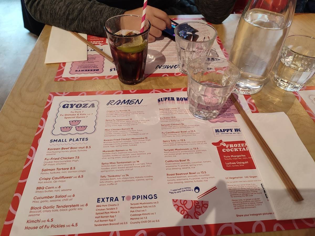 Menu at Headrow House pub & bar, Leeds