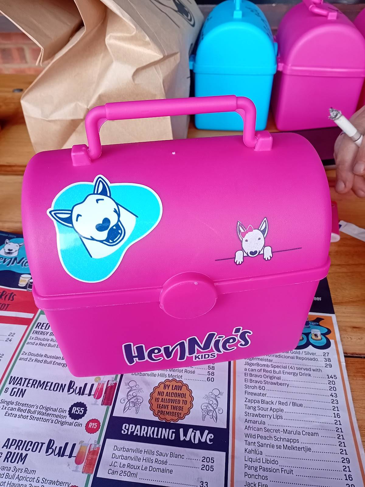 Menu at Hennie's Rustenburg Restaurant, Rustenburg