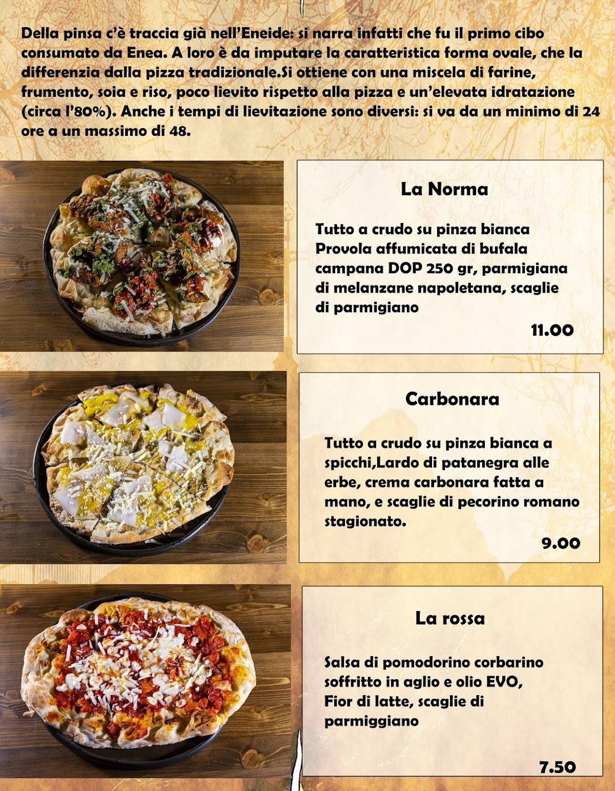 Menu at Highlander Pub, Salerno