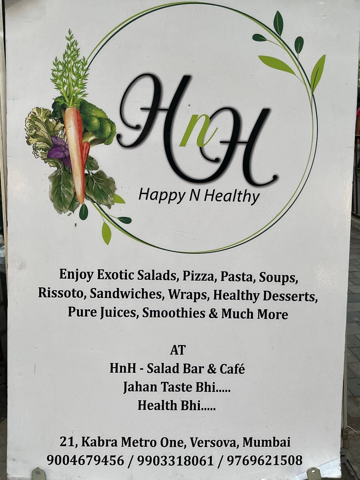 Menu at HnH Salad Co., Mumbai, Shop no. 21 Kabra MetroOne