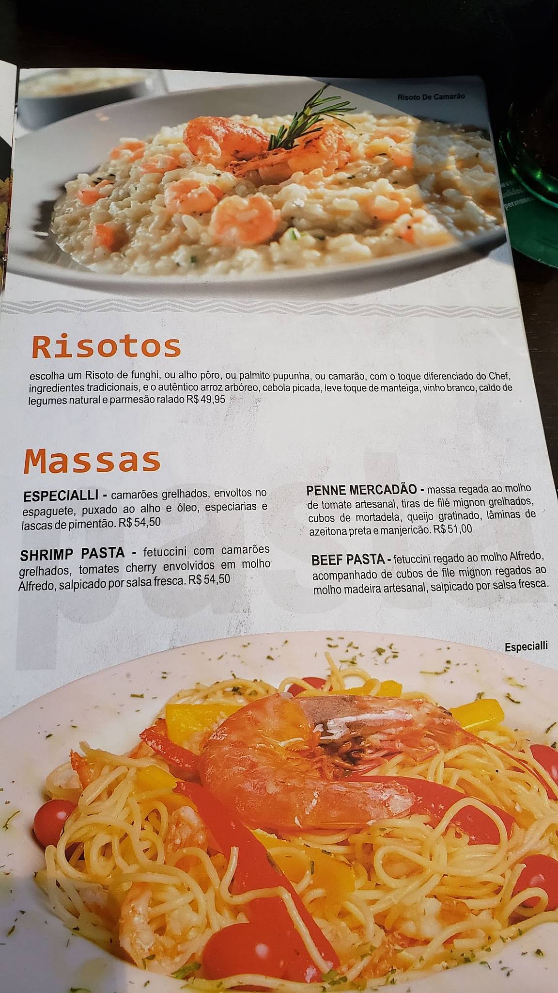 Menu em Hocca Bar - Iguatemi Campinas, Campinas