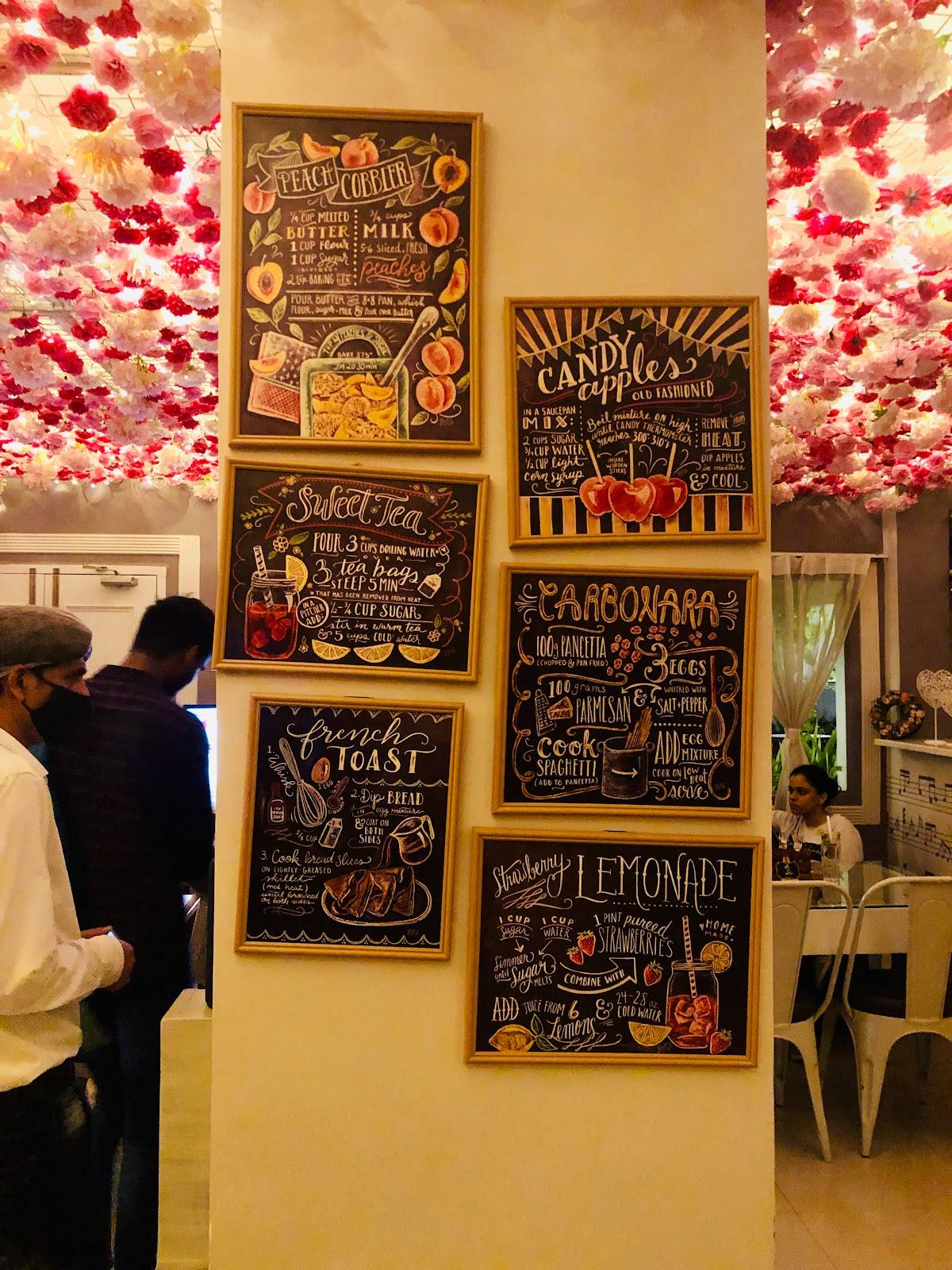 Menu at Home Sweet Home, Lucknow