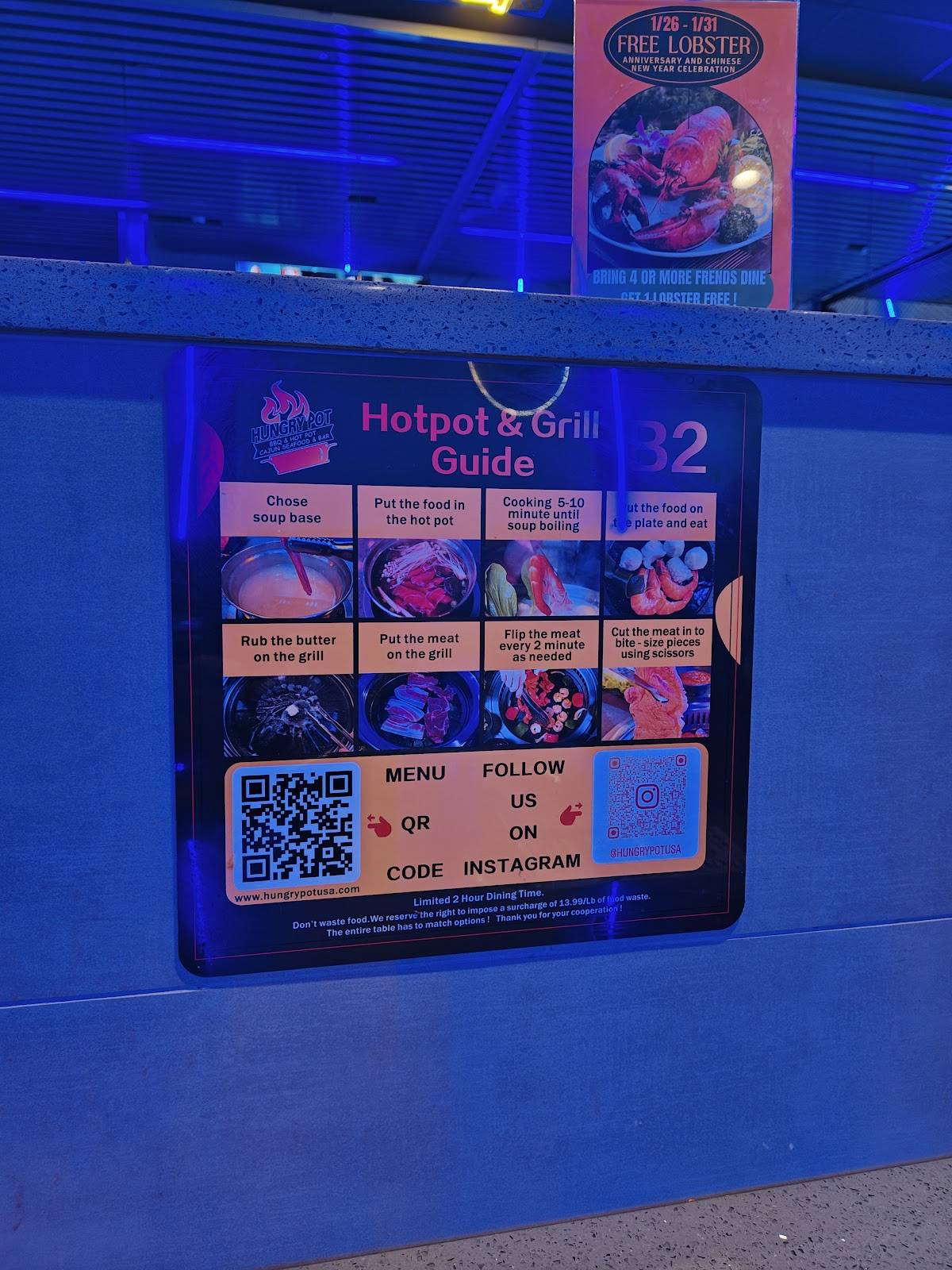 Menu at Hungry Pot Korean BBQ & Hot Pot, Westport