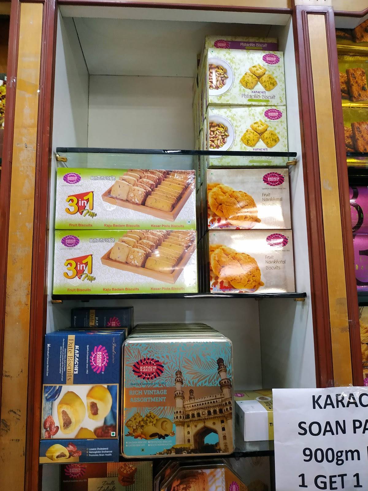 Menu at Karachi Bakery, Hyderabad, Shop No.5