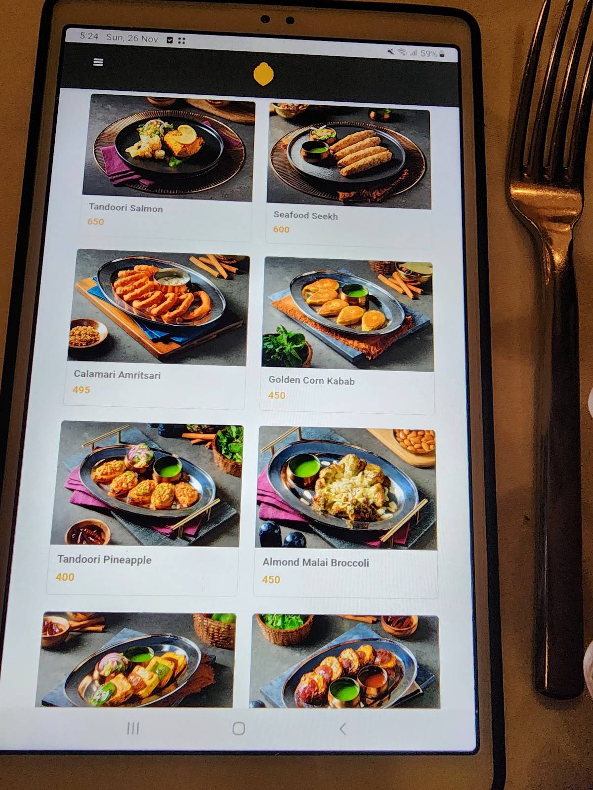 Menu at Indus Modern Indian Kitchen restaurant, Taguig, 25th St