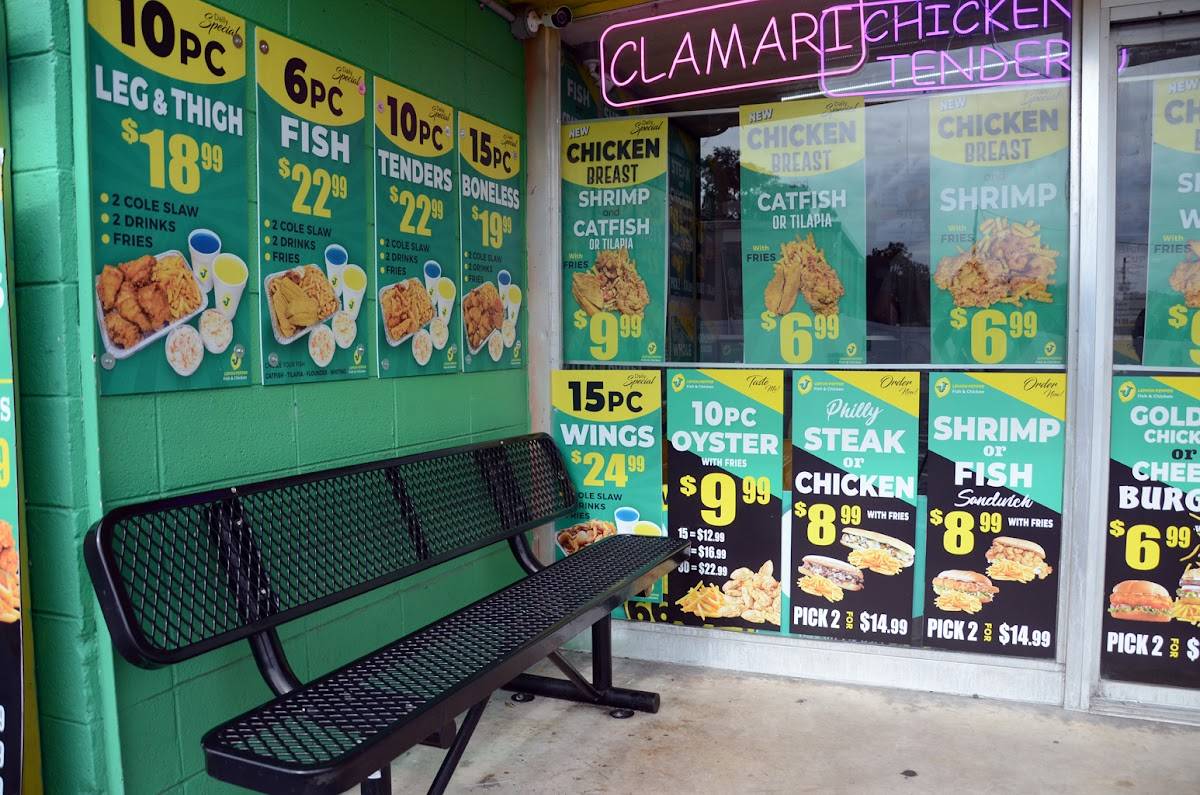 Menu at J Lemon Pepper Fish & Chicken restaurant, Jacksonville, Cesery Blvd