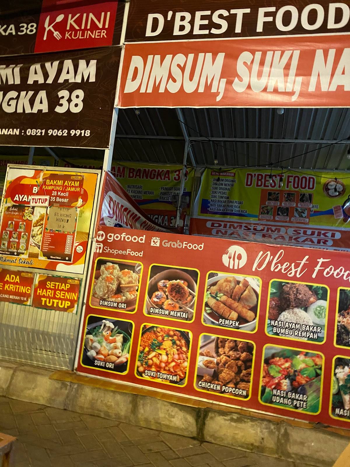 Menu at Kini Kuliner restaurant, Makassar